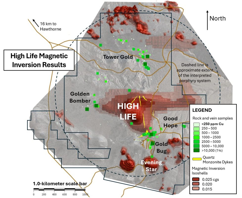 SKY GOLD IDENTIFIES LARGE, COHERENT GEOPHYSICAL ANOMALY CHARACTERISTIC ...