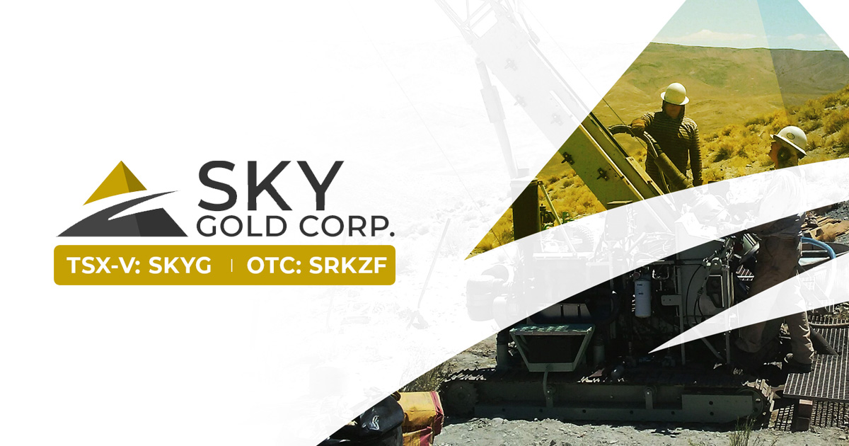 SKY GOLD IDENTIFIES LARGE, COHERENT GEOPHYSICAL ANOMALY CHARACTERISTIC ...